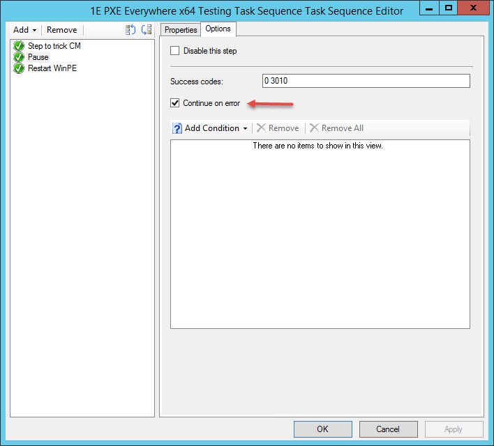 Testing Required PXE Booting without the OS Deployment | Mike's Tech Blog