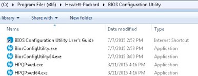 How to create a HP BiosConfiguration Utility Package in ConfigMgr ...