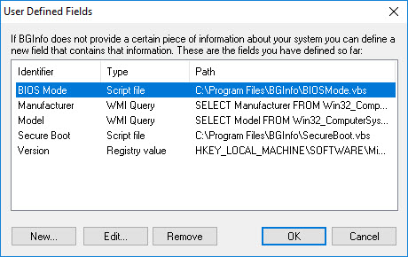 Adding Windows 10 Version, BIOS Mode and Secure Boot State to BGInfo ...