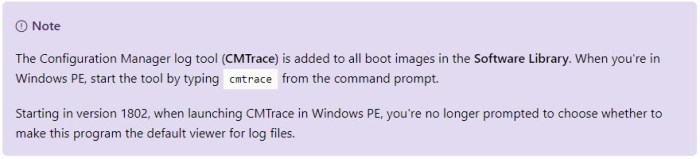 How to easily launch CMTrace | Mike's Tech Blog
