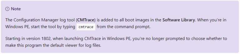 How to easily launch CMTrace | Mike's Tech Blog